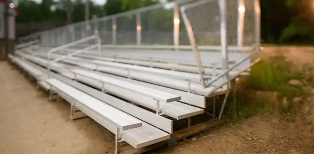 Bleachers, Aluminum, Outdoor & Baseball Seating